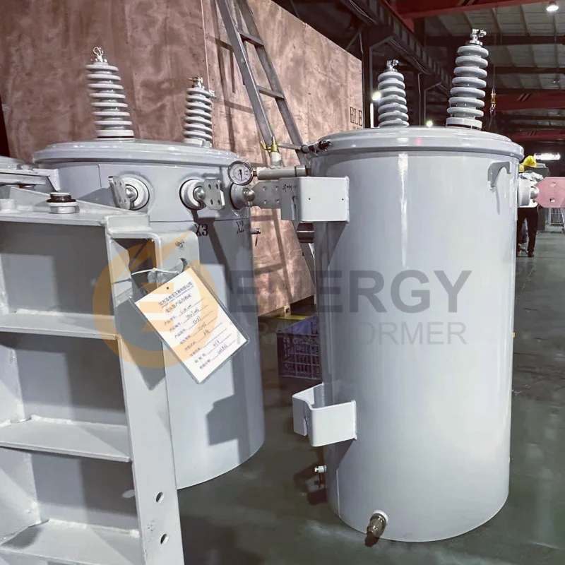 150 kVA Telephone Pole Transformer for Utility Distribution 13.2 kV ...