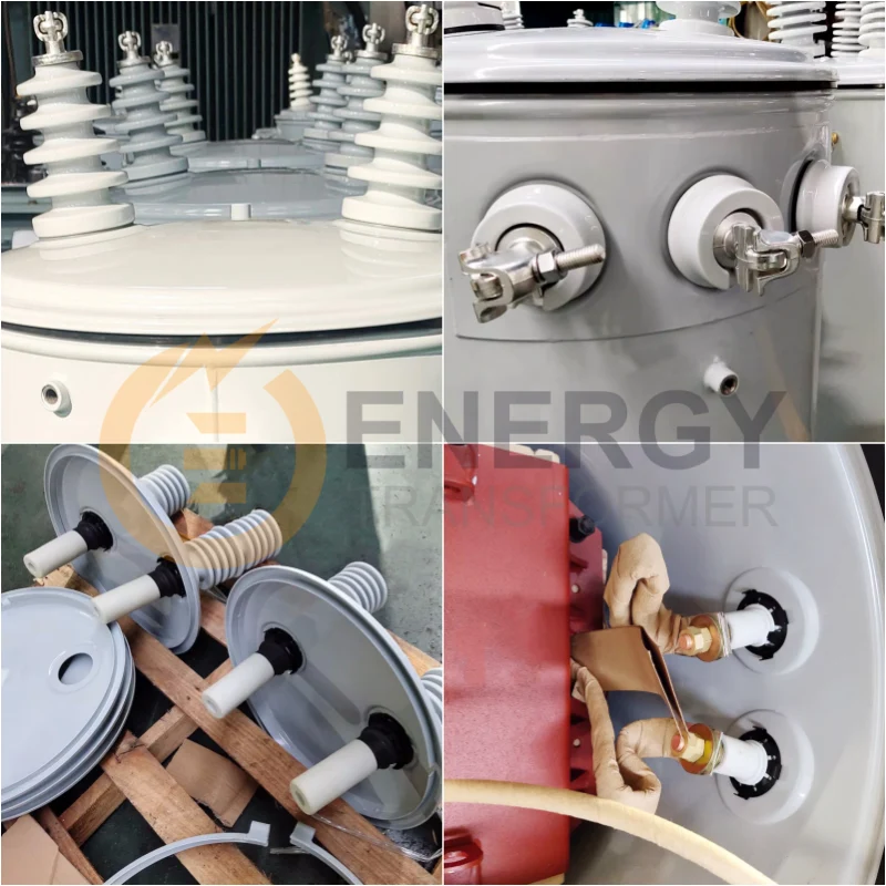 Transformador de 150 kVA para poste telefónico de distribución de 13,2 ...