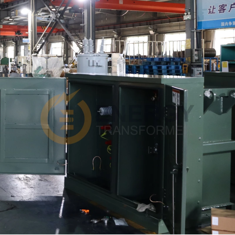 750 kVA 13.2kV-480Y/277V 3 相墊式變壓器 - 充油式 | ANSI 標準 | 能源變壓器